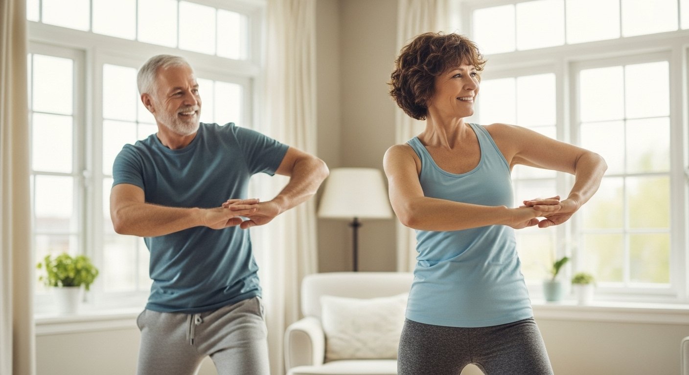 Easy exercises for seniors at home - WhyNotRelax
